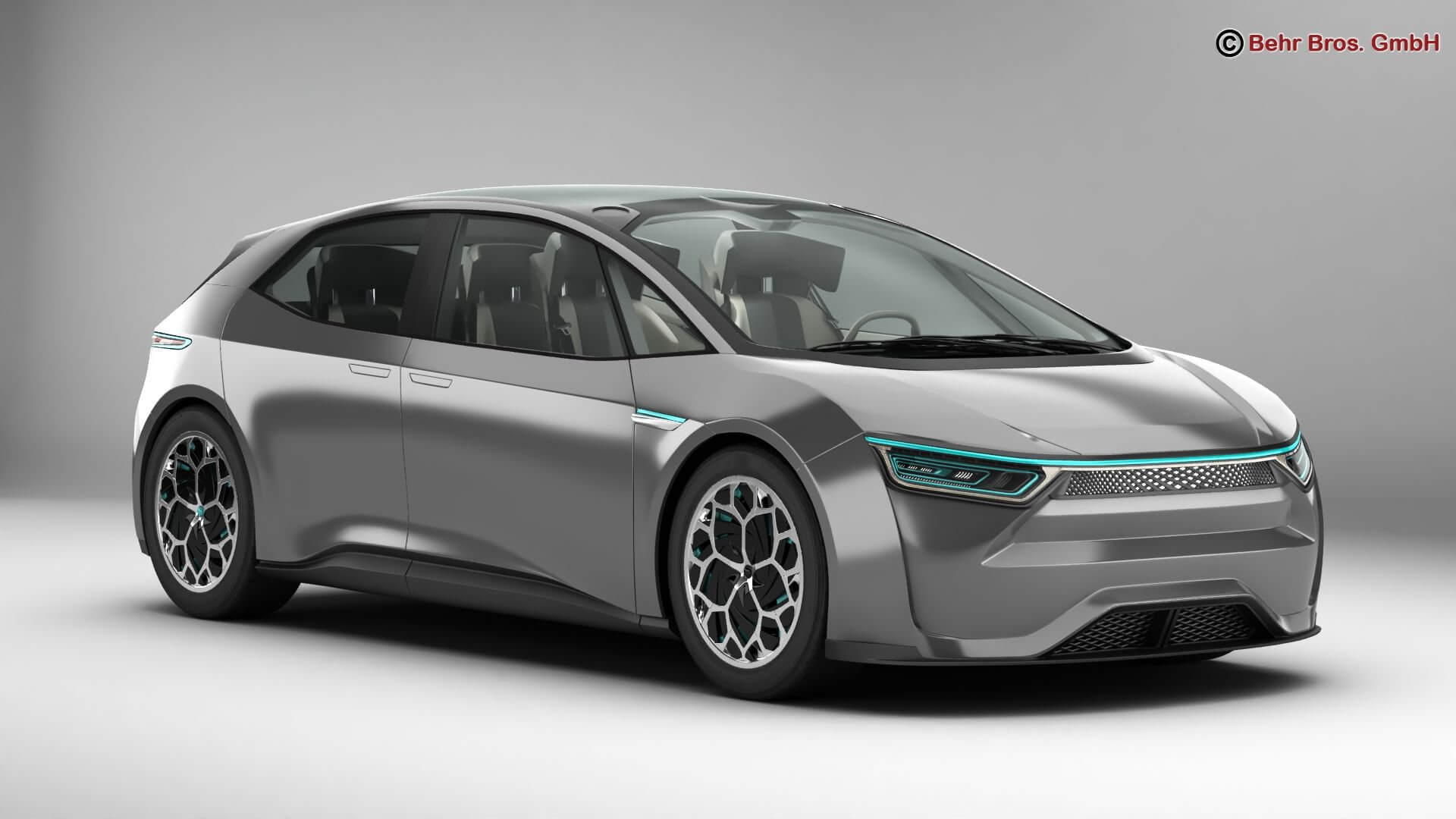 Generic Future EV - 3D Model by Behr Bros