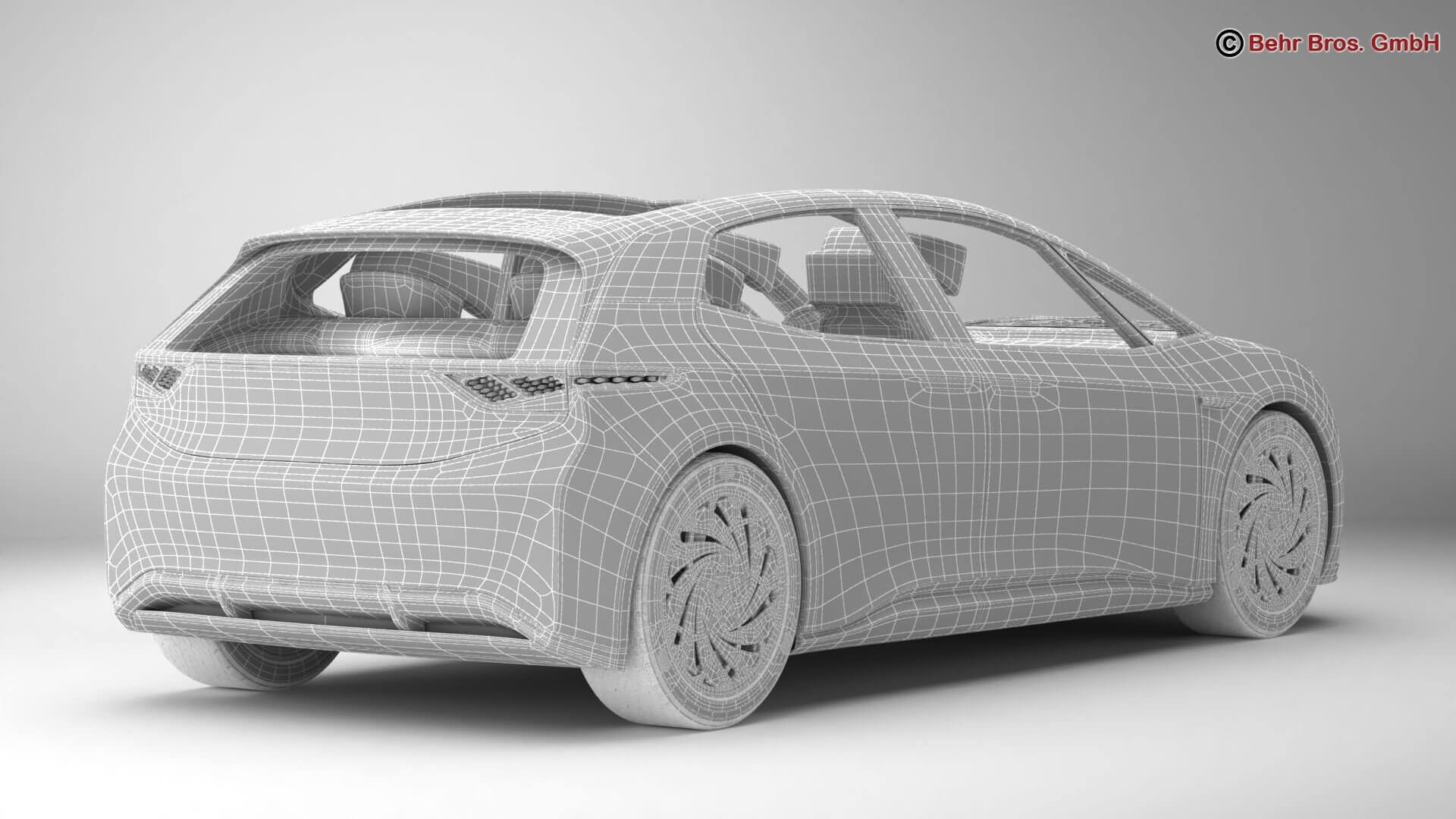 Generic Future EV - 3D Model by Behr Bros