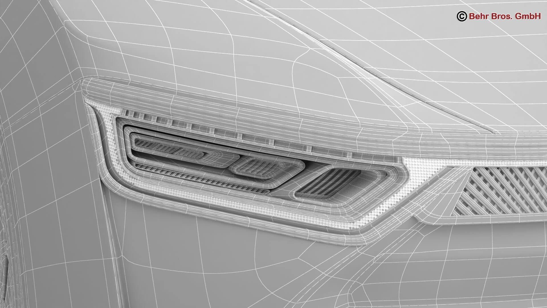 Generic Future EV - 3D Model by Behr Bros