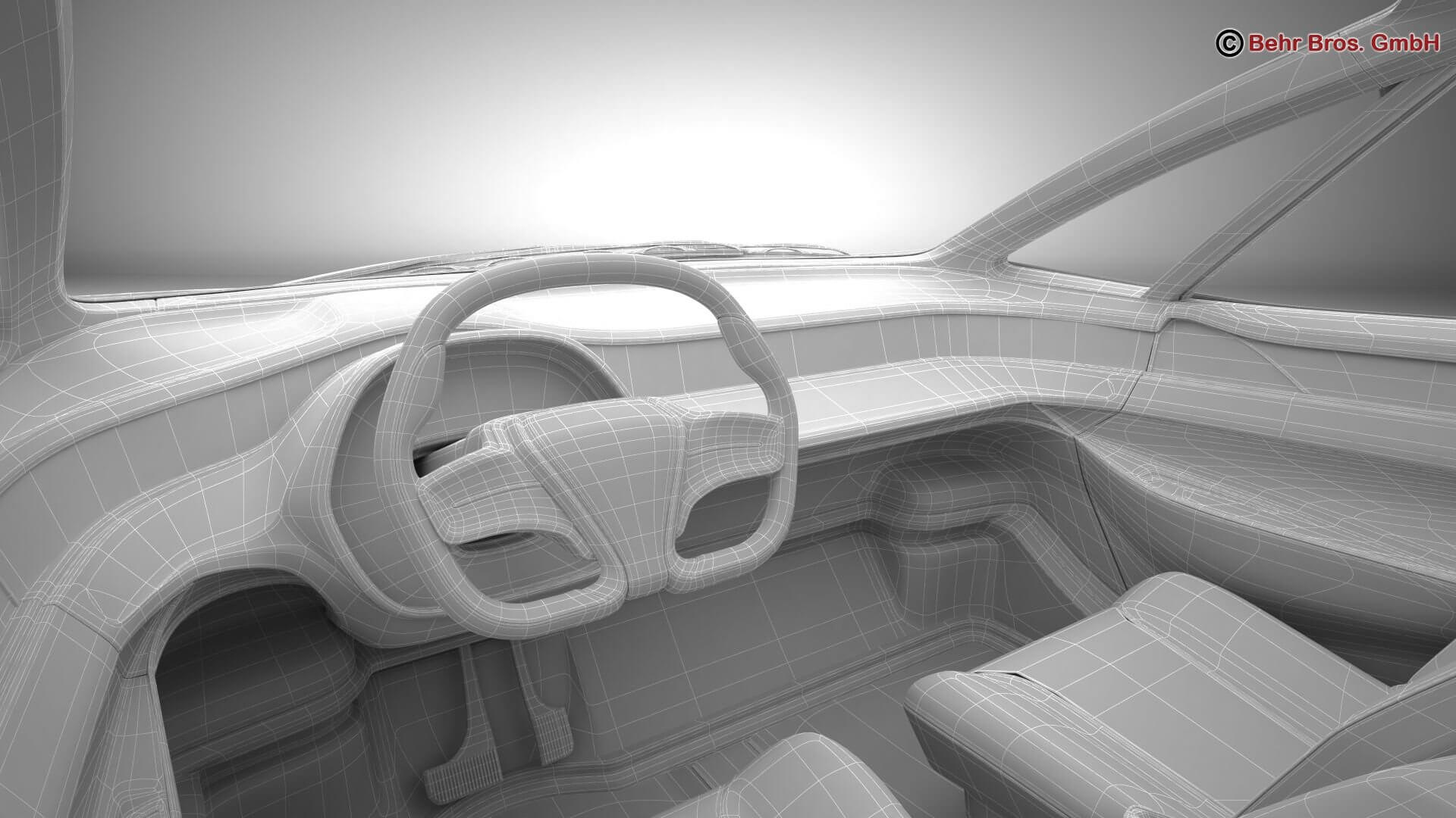 Generic Future EV - 3D Model by Behr Bros