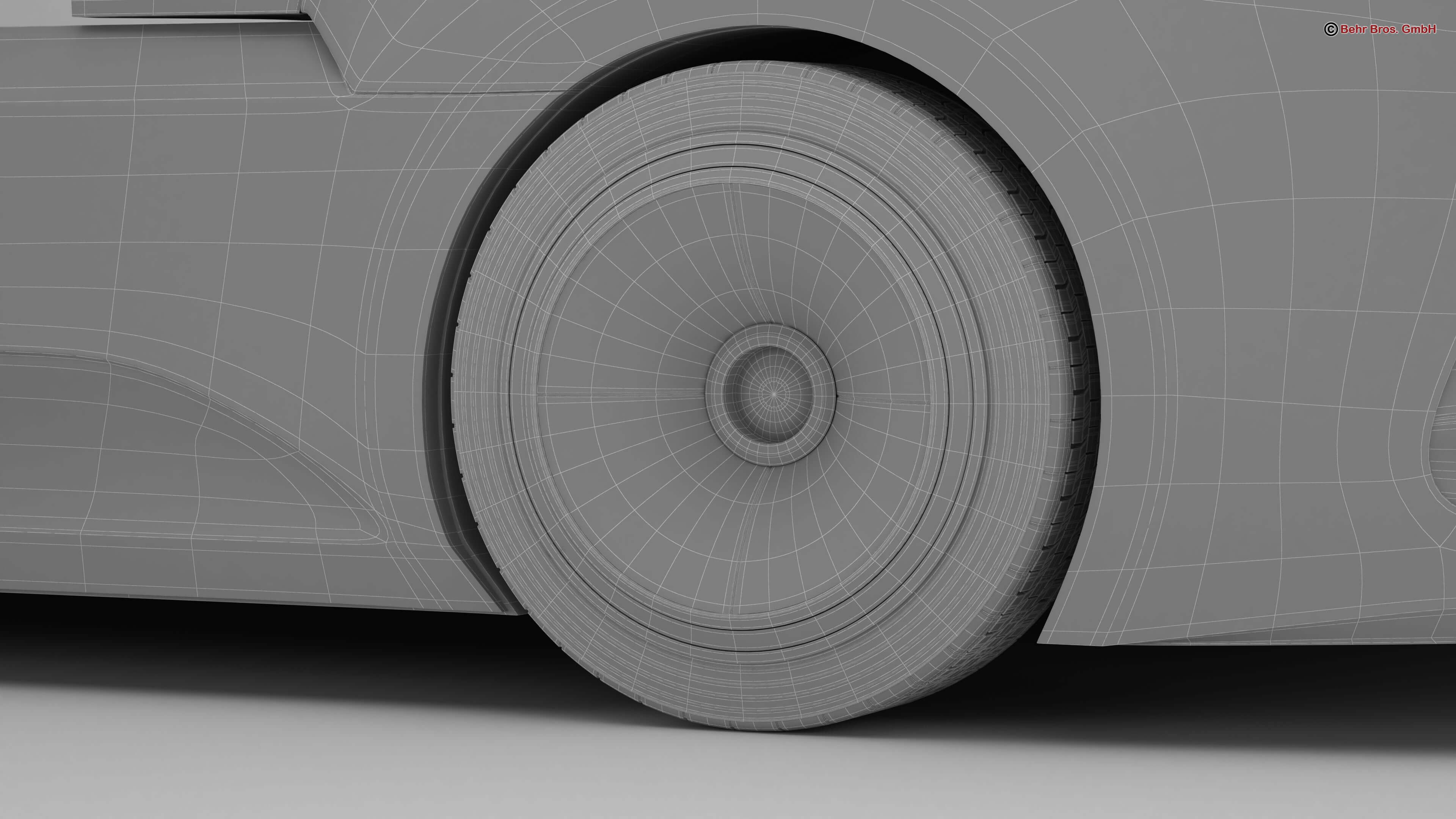 Generic Future Truck EV - 3D Model by Behr Bros