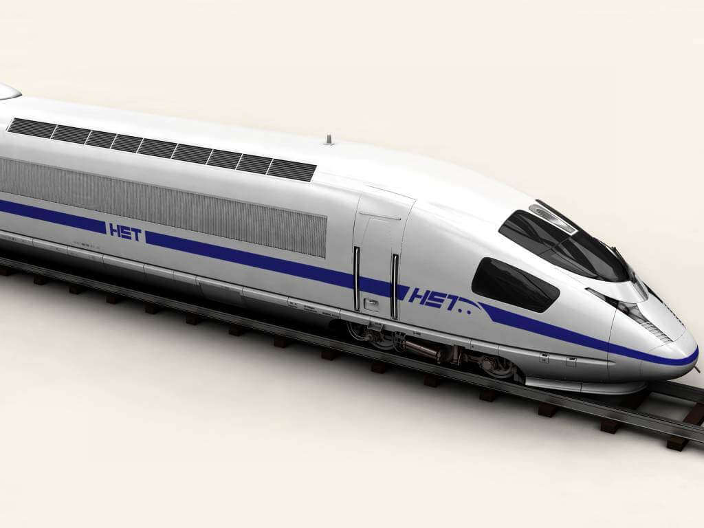 Generic High Speed Train - 3D Model by Behr Bros