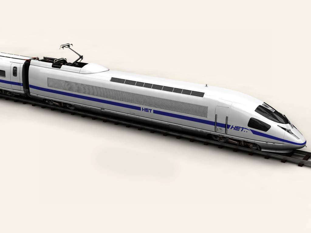 Generic High Speed Train - 3D Model by Behr Bros