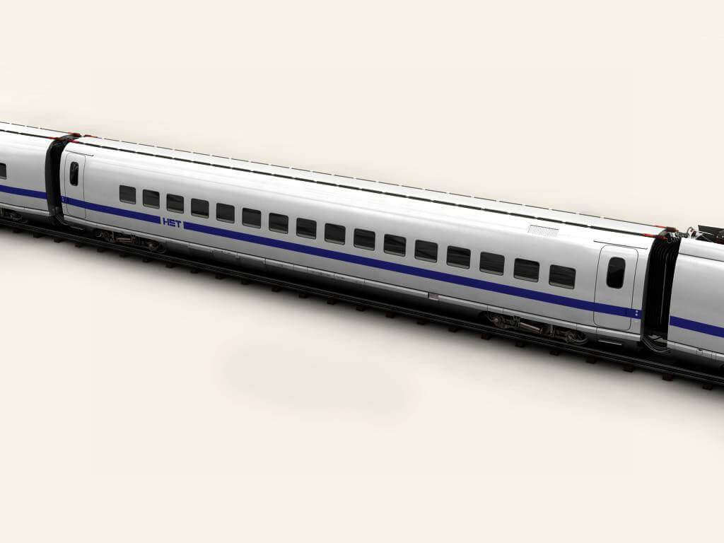Generic High Speed Train - 3D Model by Behr Bros