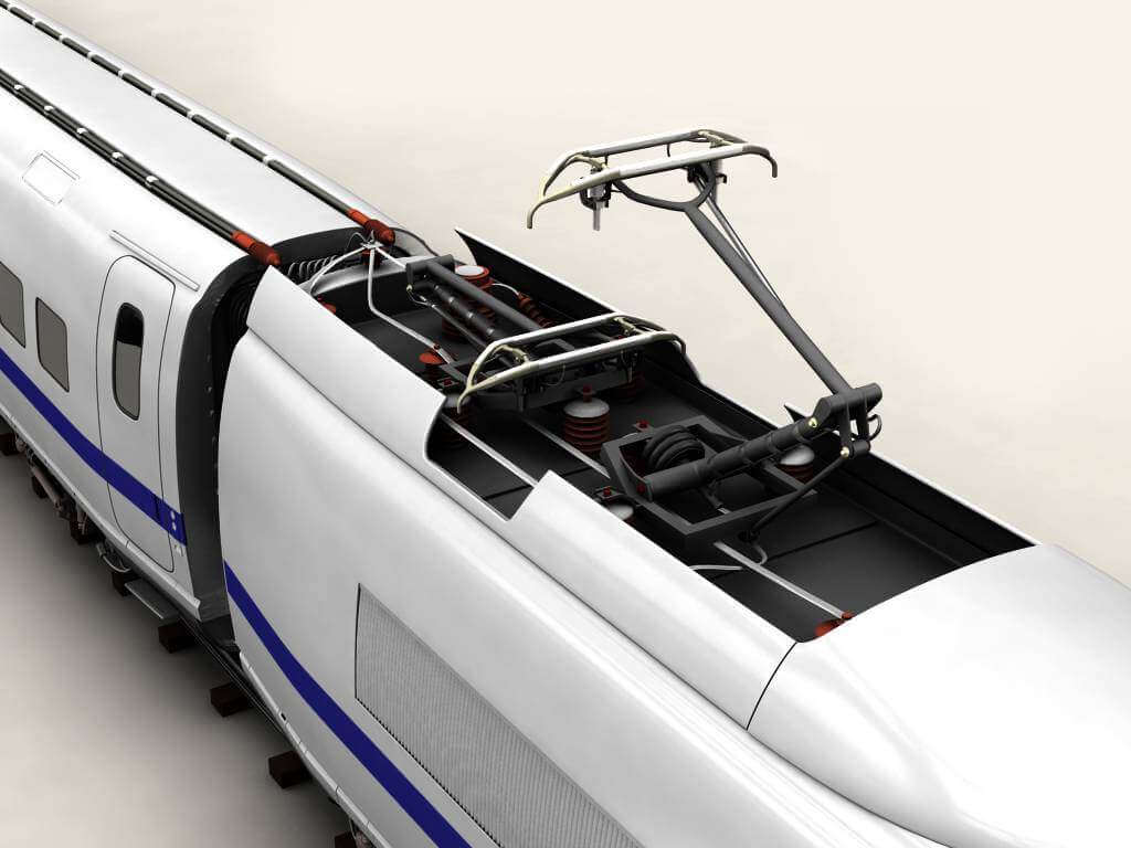 Generic High Speed Train - 3D Model by Behr Bros