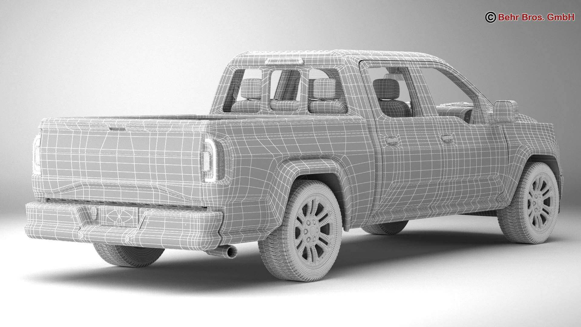 Generic Pickup - 3D Model by Behr Bros