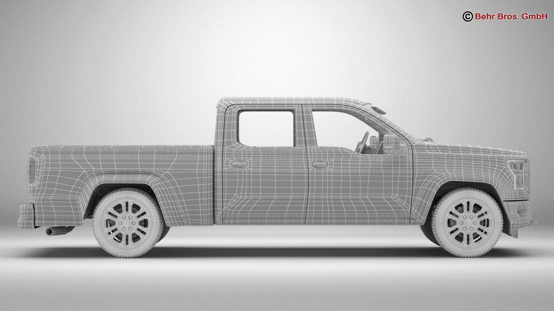 Generic Pickup - 3D Model by Behr Bros