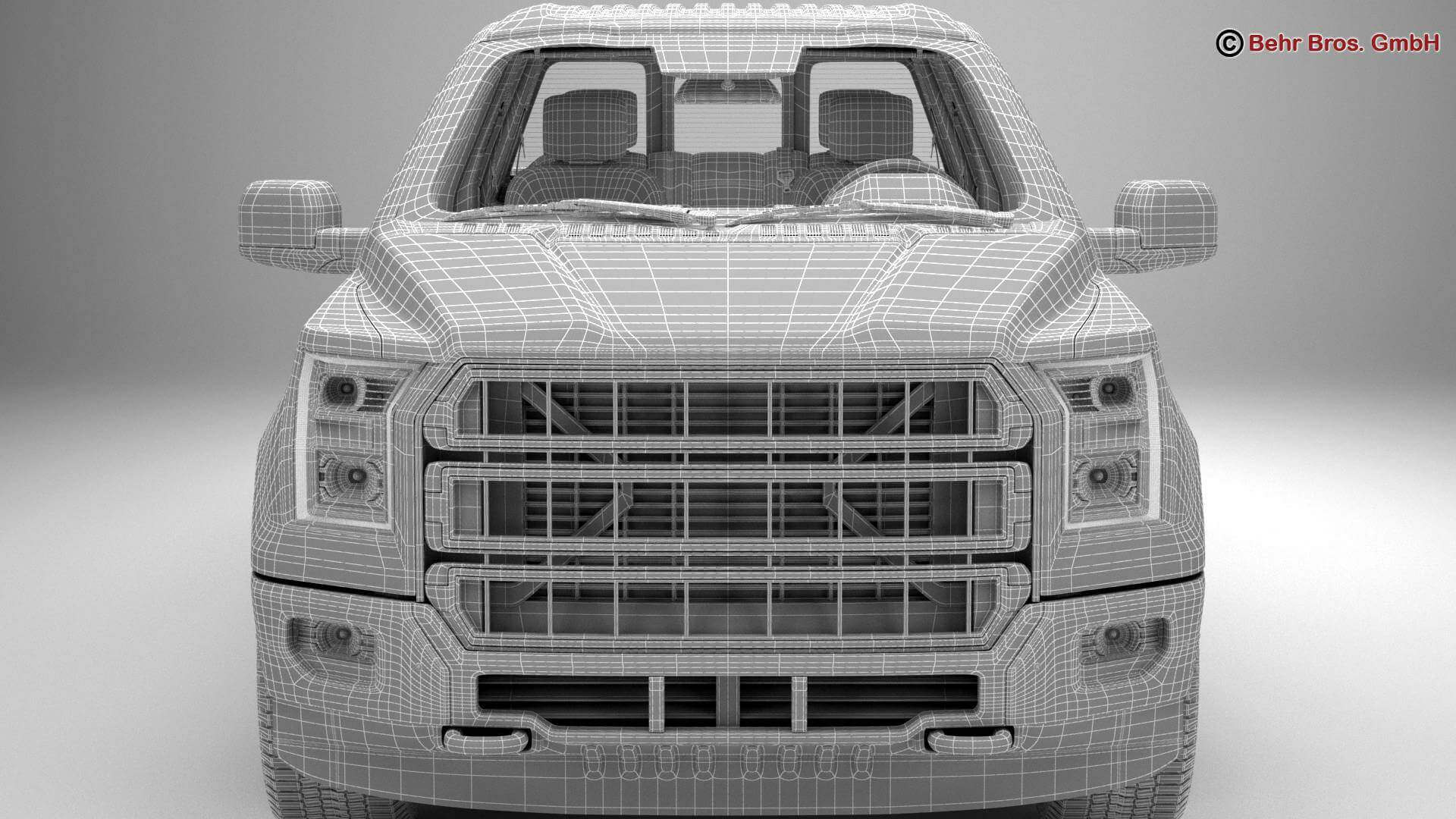 Generic Pickup - 3D Model by Behr Bros