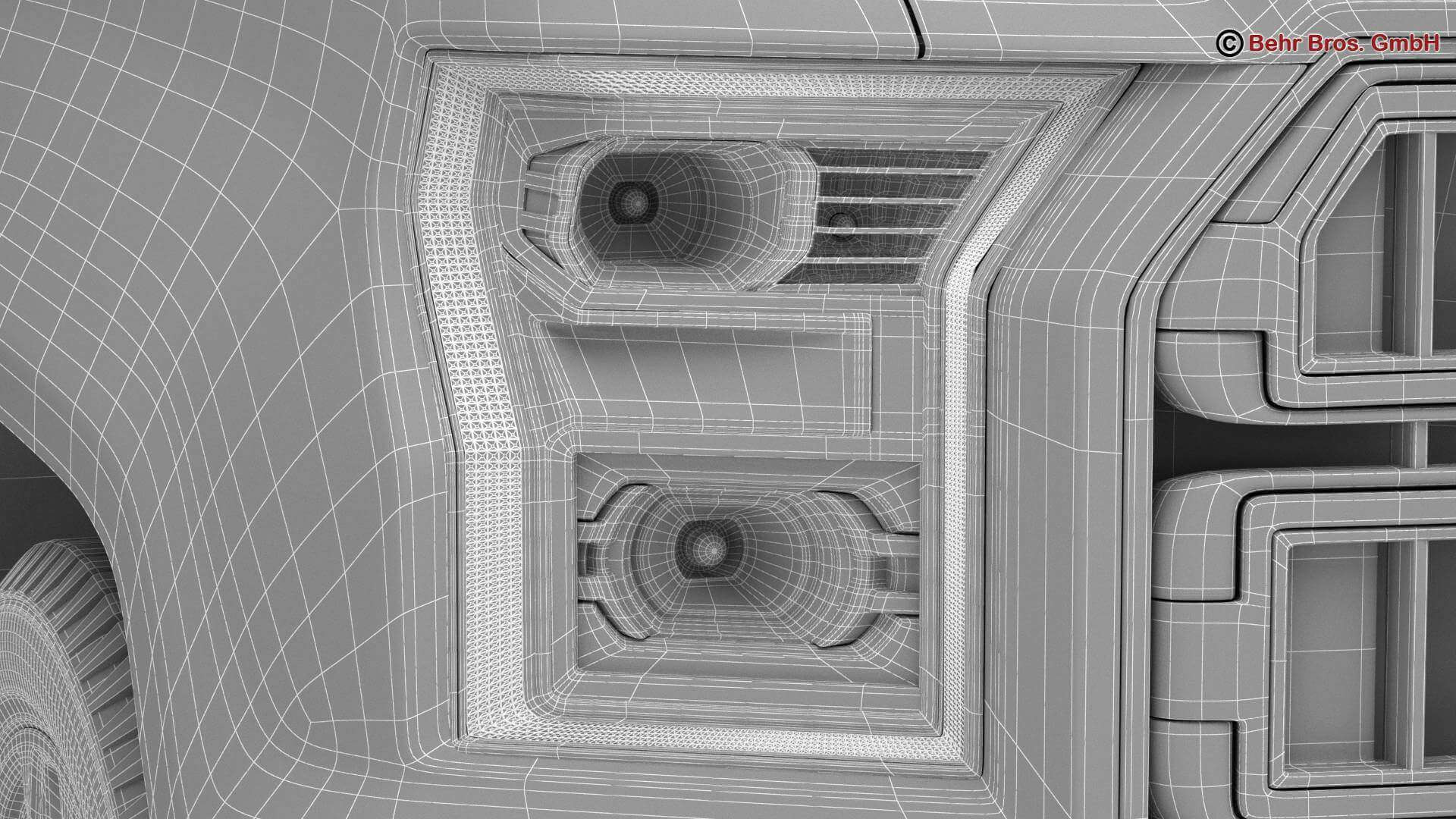 Generic Pickup - 3D Model by Behr Bros