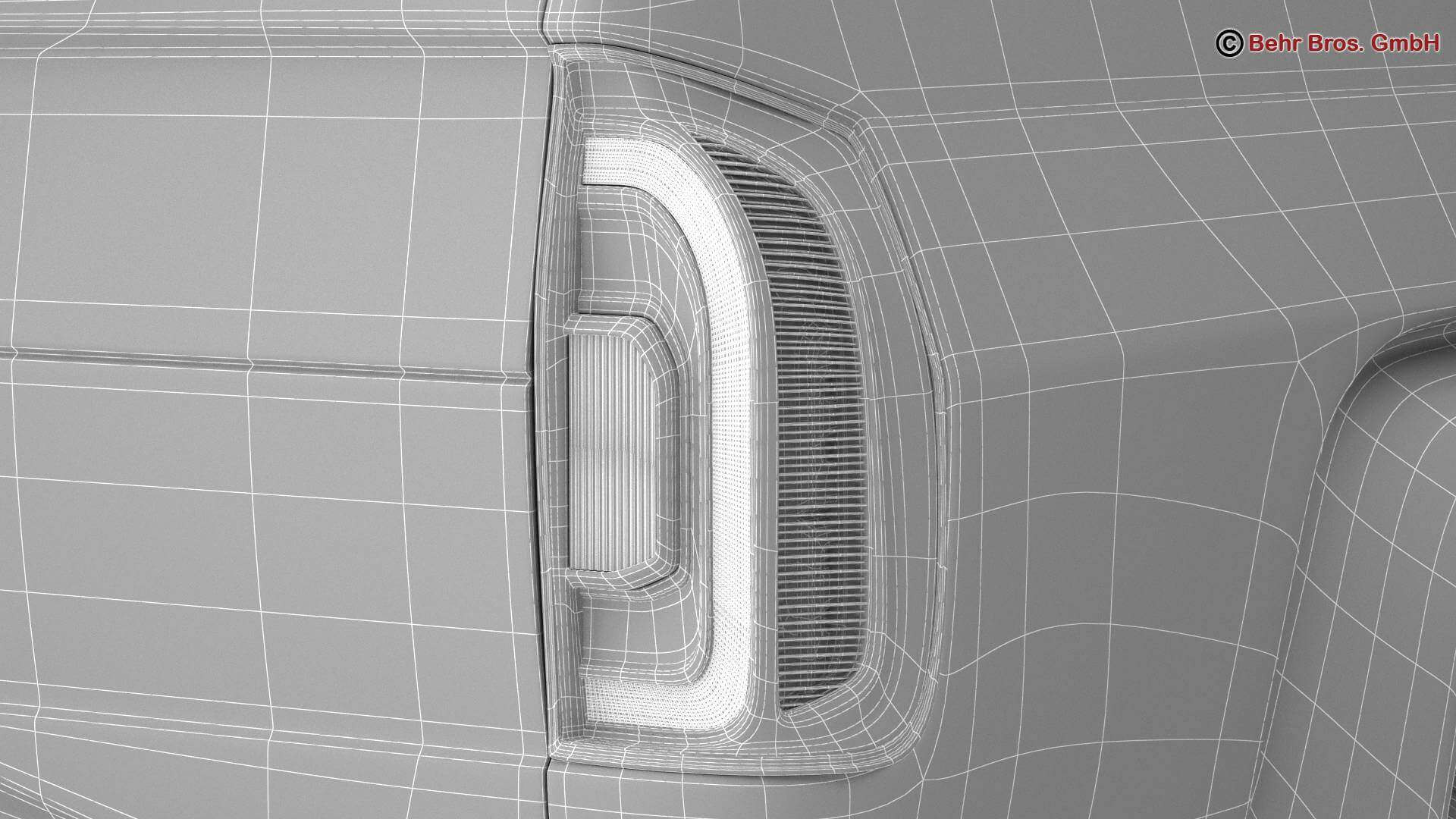 Generic Pickup - 3D Model by Behr Bros