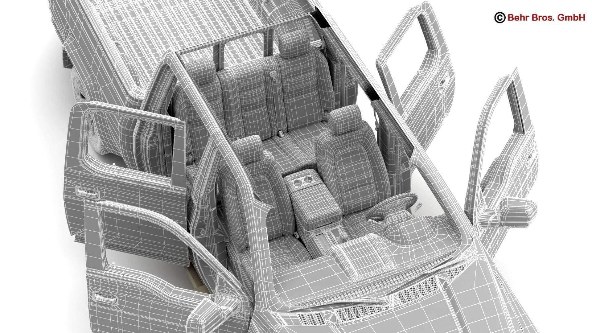 Generic Pickup - 3D Model by Behr Bros