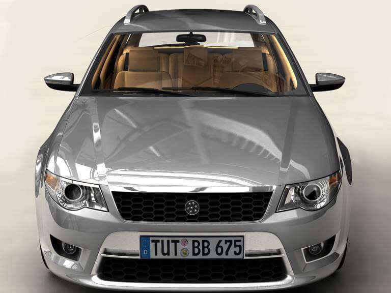 Generic Station Wagon - 3D Model by Behr Bros