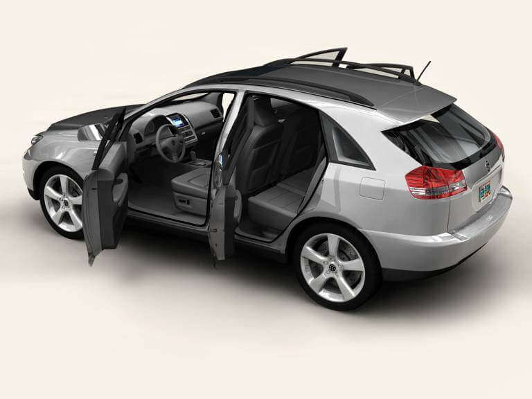 Generic Station Wagon - 3D Model by Behr Bros