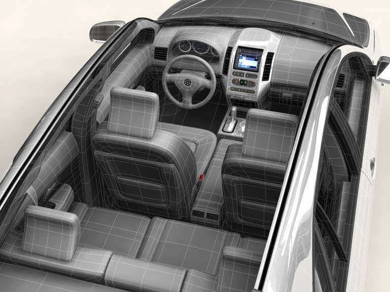 Generic Station Wagon - 3D Model by Behr Bros