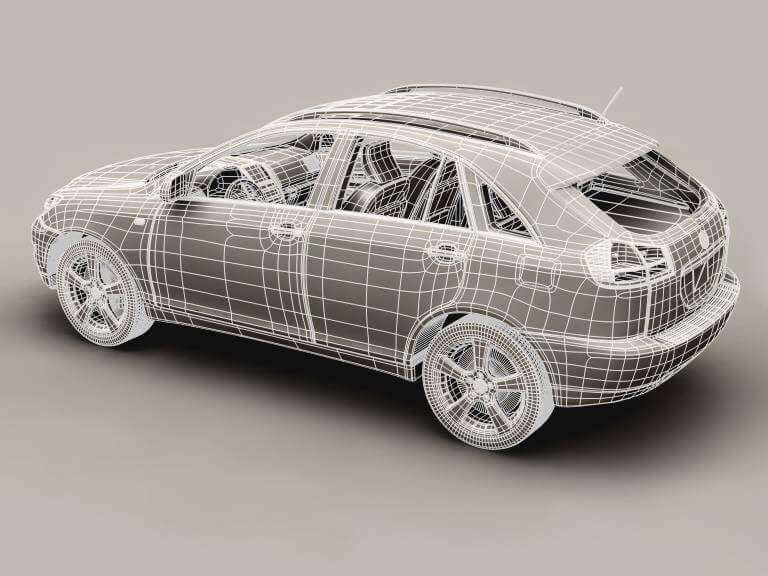 Generic Station Wagon - 3D Model by Behr Bros