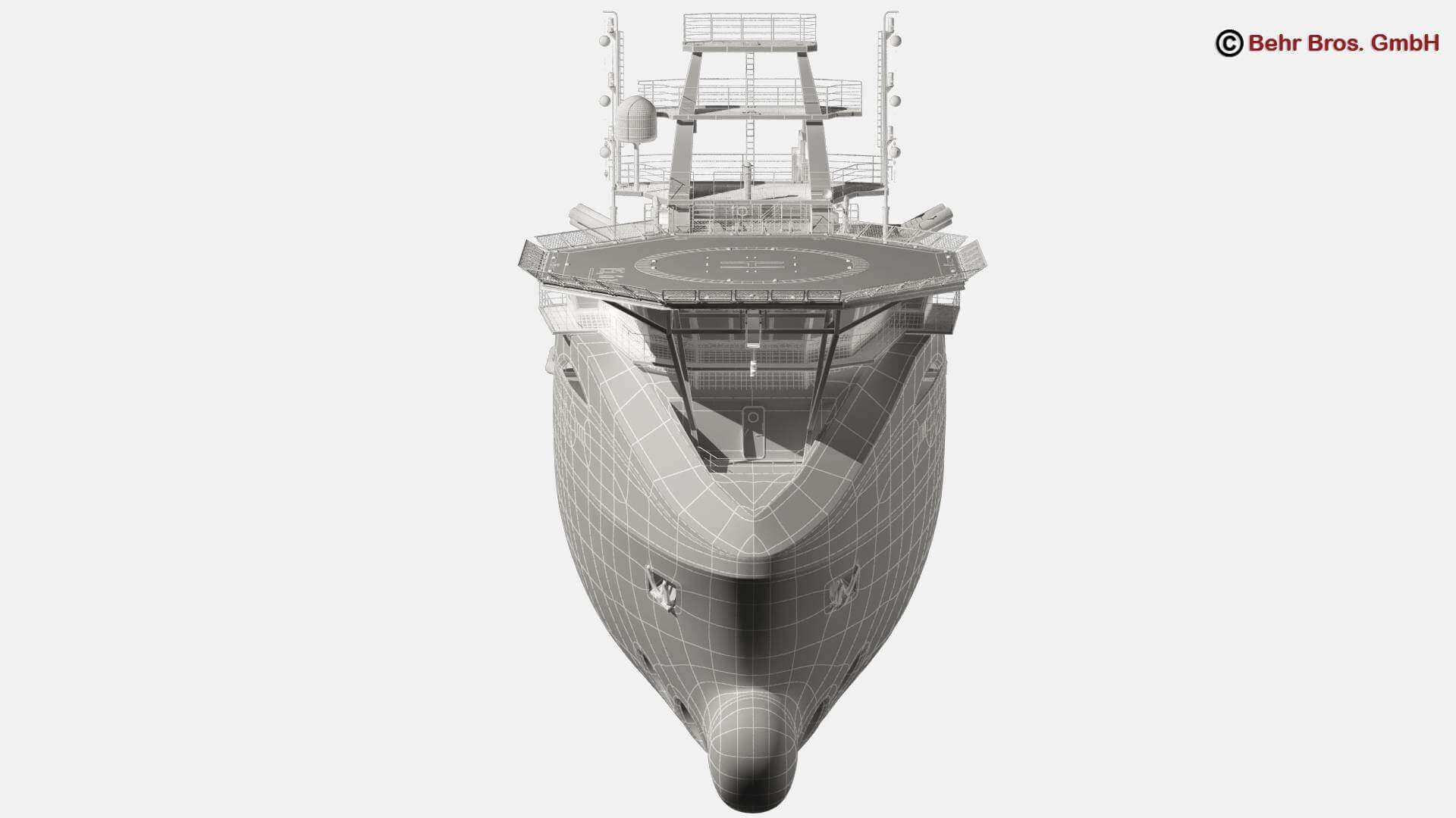 Generic Support Vessel - 3D Model by Behr Bros