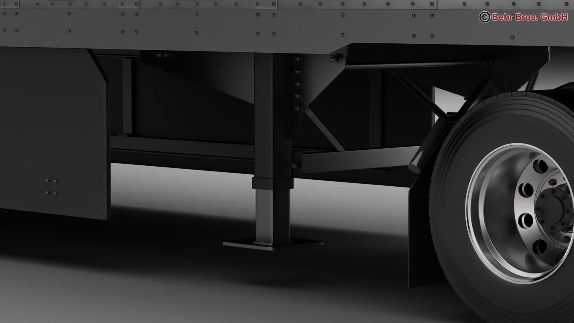 Generic US Truck - 3D Model by Behr Bros