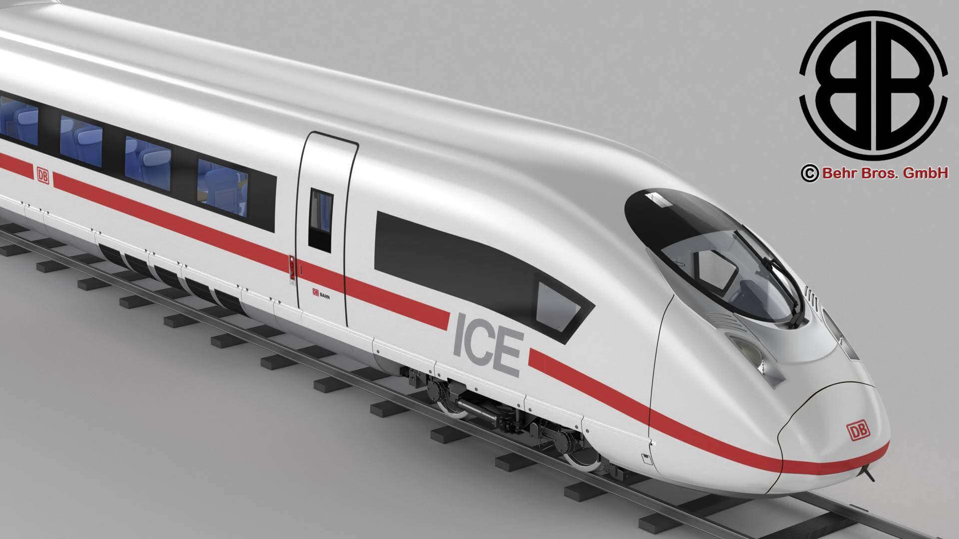 ICE 3 BR407 - 3D Model by Behr Bros