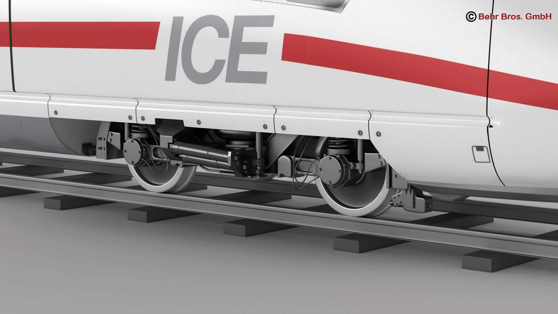 ICE 3 BR407 - 3D Model by Behr Bros