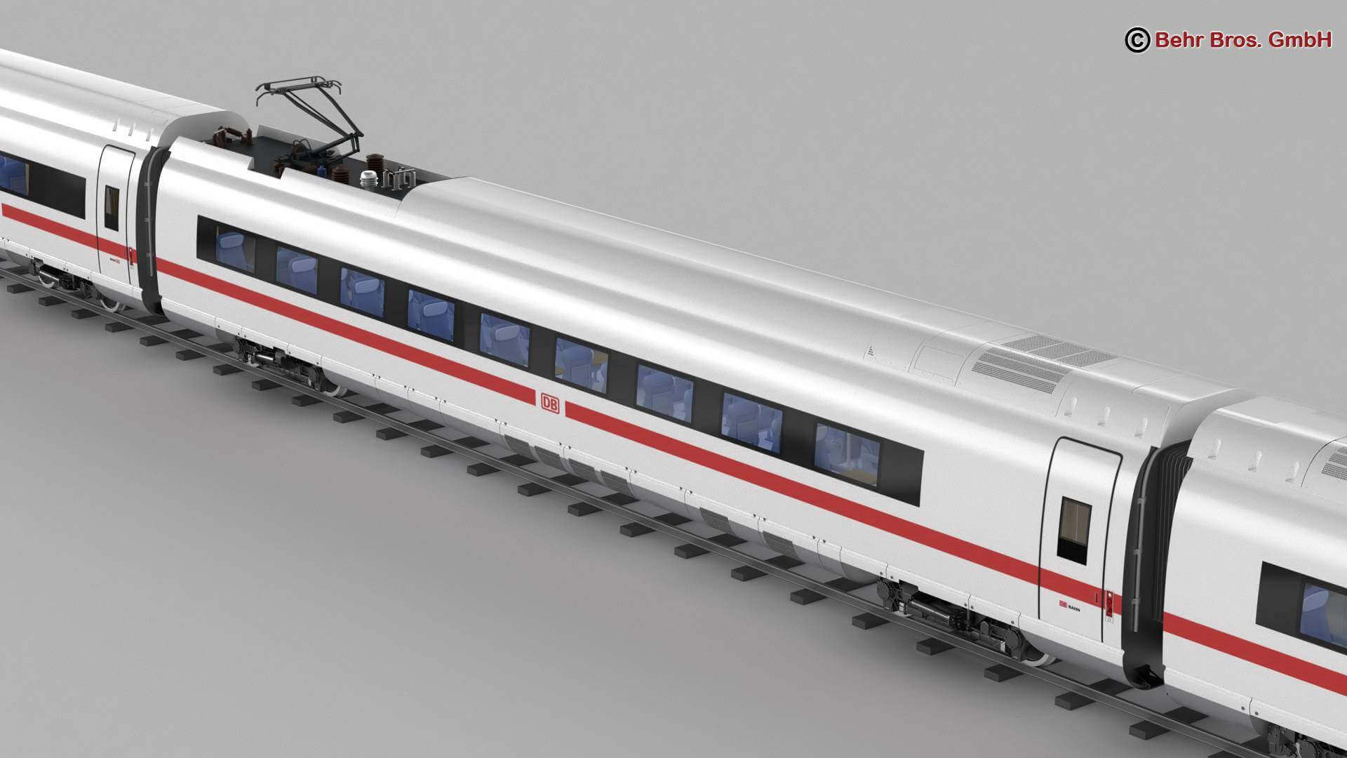 ICE 3 BR407 - 3D Model by Behr Bros