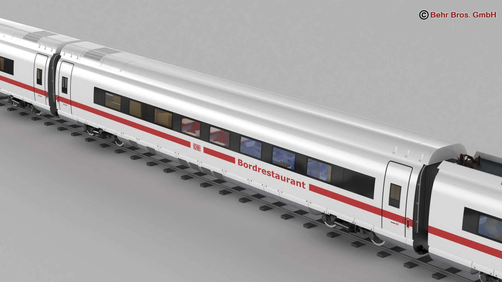 ICE 3 BR407 - 3D Model by Behr Bros