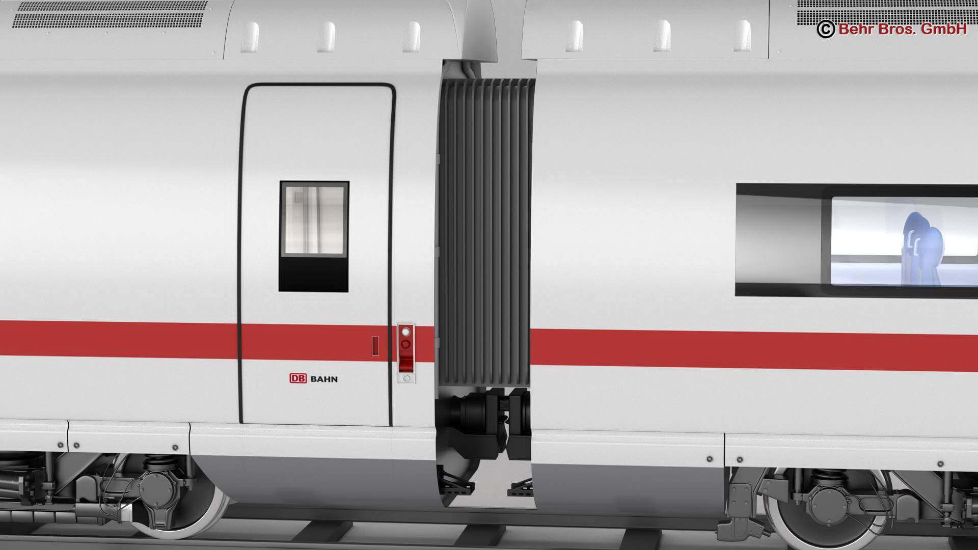 ICE 3 BR407 - 3D Model by Behr Bros