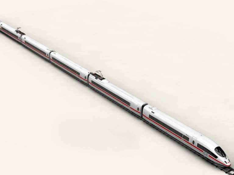 ICE 3 High Speed Train - 3D Model by Behr Bros