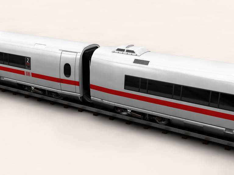 ICE 3 High Speed Train - 3D Model by Behr Bros