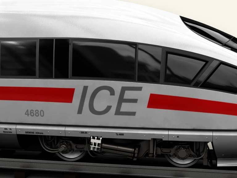 ICE 3 High Speed Train - 3D Model by Behr Bros