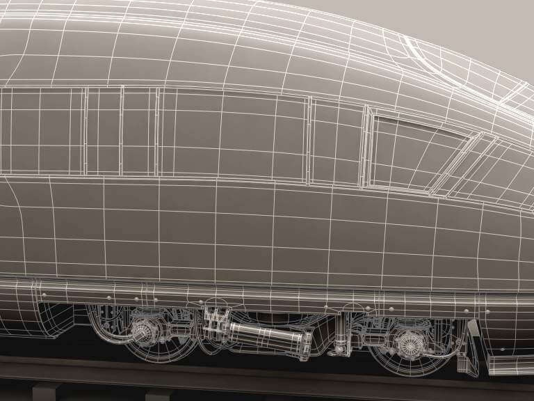 ICE 3 High Speed Train - 3D Model by Behr Bros