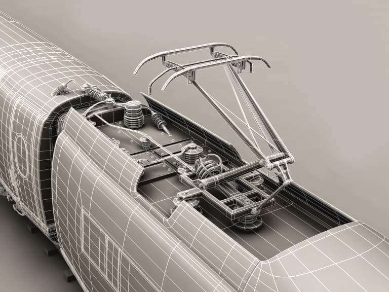 ICE 3 High Speed Train - 3D Model by Behr Bros