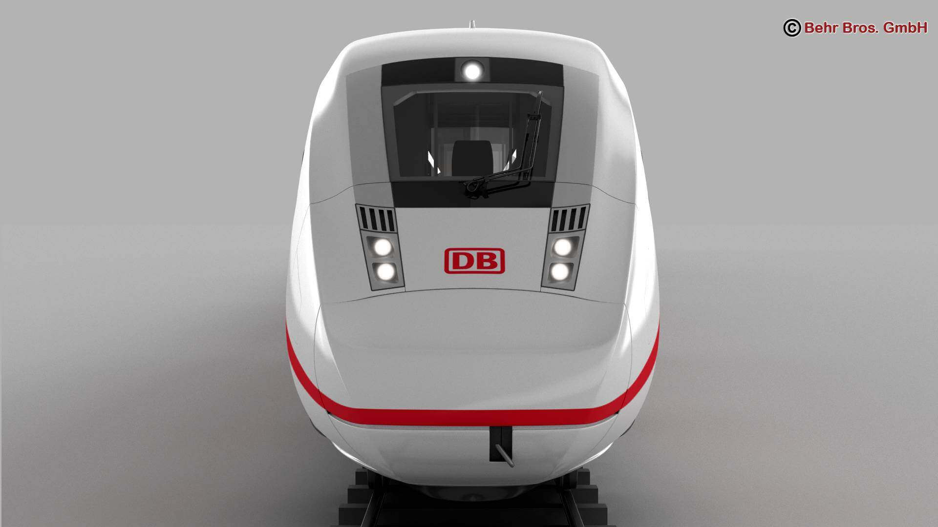 ICE 4 BR412 High Speed Train - 3D Model by Behr Bros