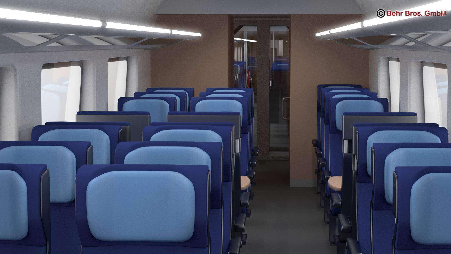 ICE 4 BR412 High Speed Train - 3D Model by Behr Bros