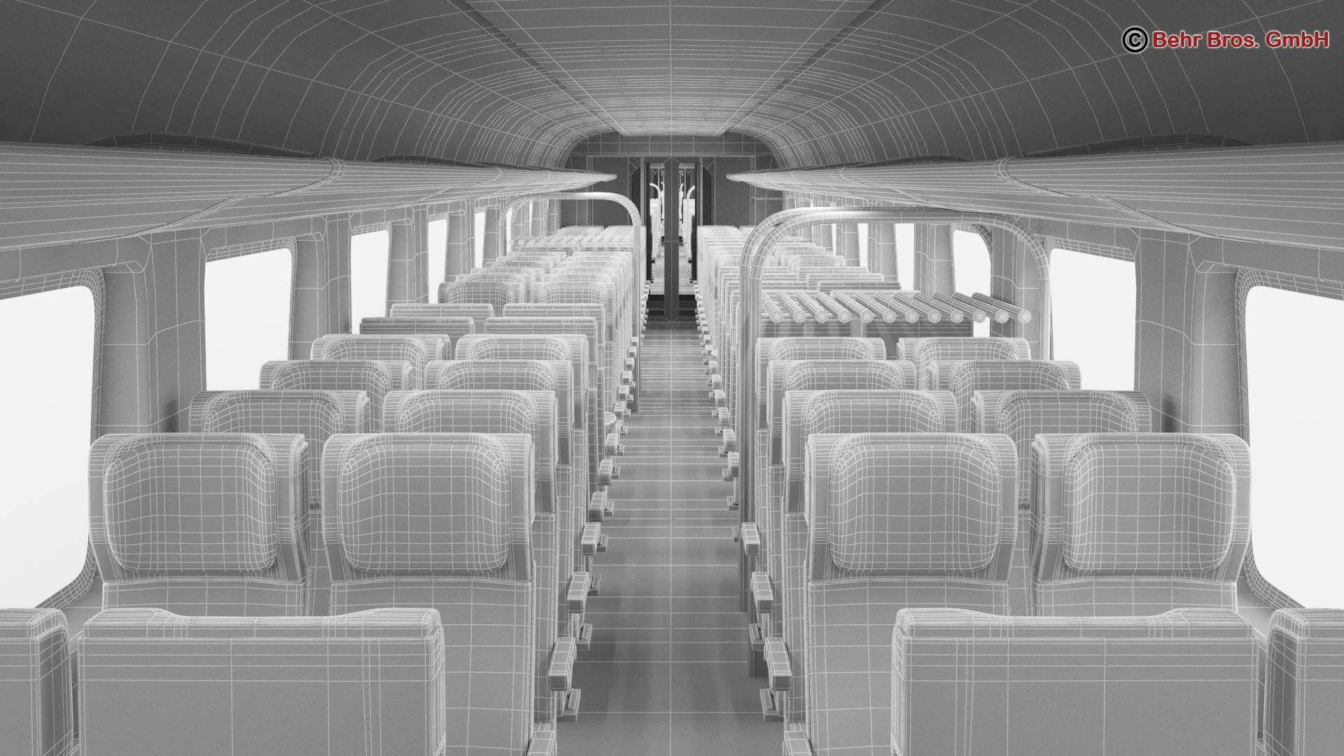 ICE 4 BR412 High Speed Train - 3D Model by Behr Bros