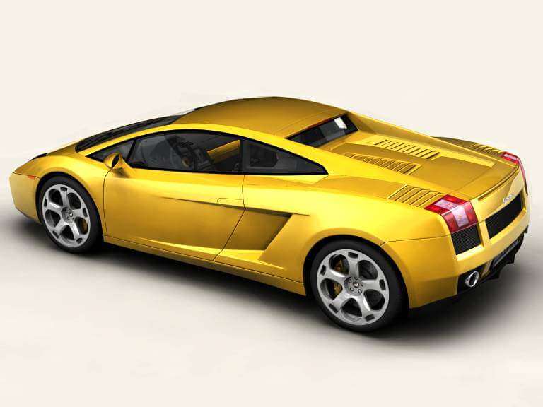 Lamborghini Gallardo - 3D Model by Behr Bros