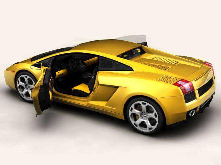 Lamborghini Gallardo - 3D Model by Behr Bros