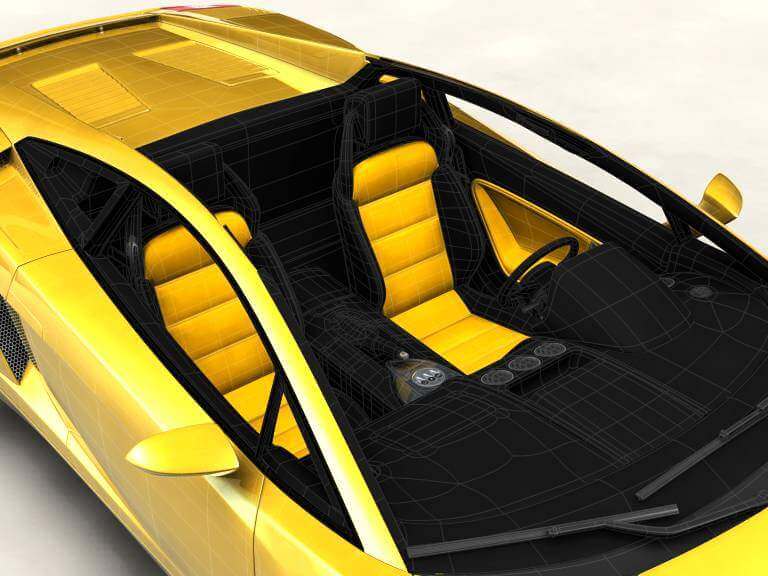 Lamborghini Gallardo - 3D Model by Behr Bros