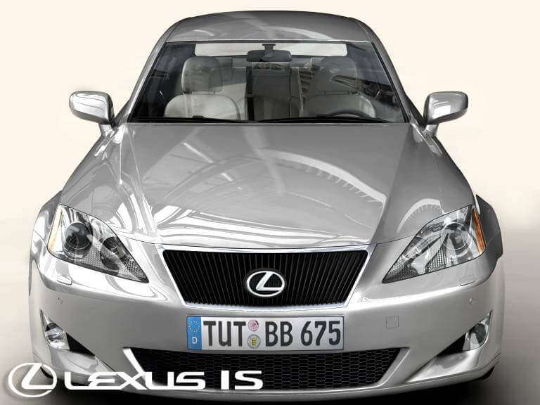 Lexus IS - 3D Model by Behr Bros