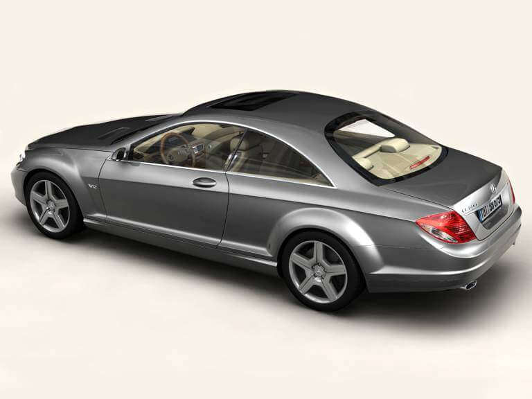 Mercedes CL Class - 3D Model by Behr Bros