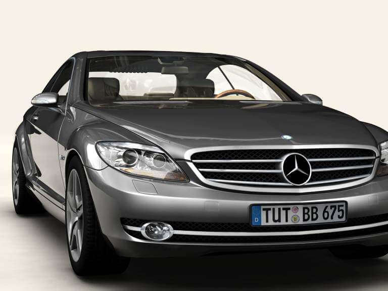 Mercedes CL Class - 3D Model by Behr Bros