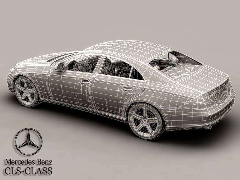 Mercedes CLS Class - 3D Model by Behr Bros