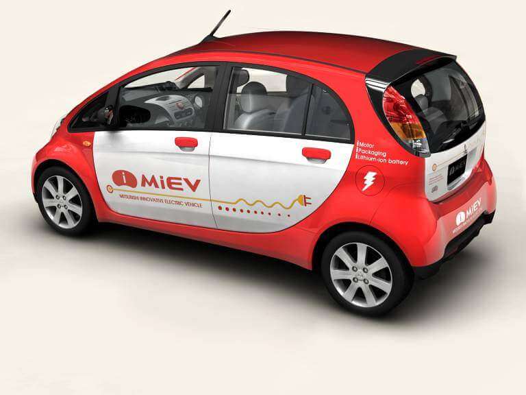Mitsubishi i/i MIEV - 3D Model by Behr Bros