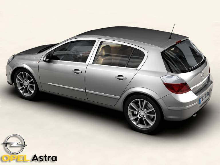 Opel Astra - 3D Model by Behr Bros