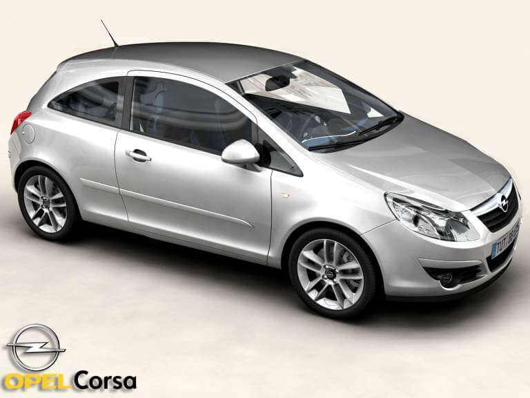 Opel Corsa - 3D Model by Behr Bros