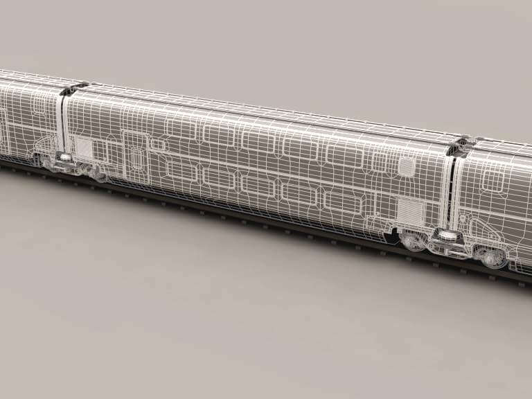 TGV Duplex - 3D Model by Behr Bros
