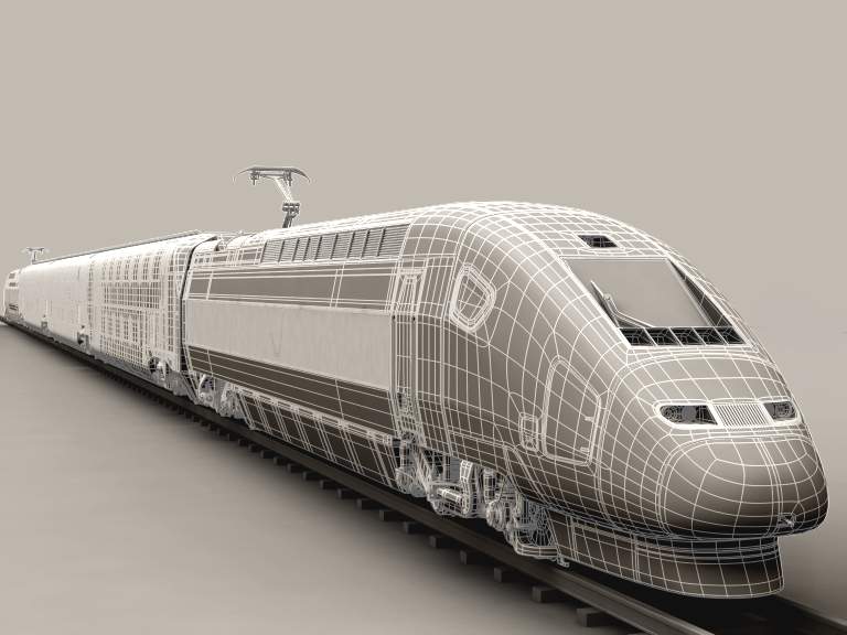 TGV Duplex - 3D Model by Behr Bros