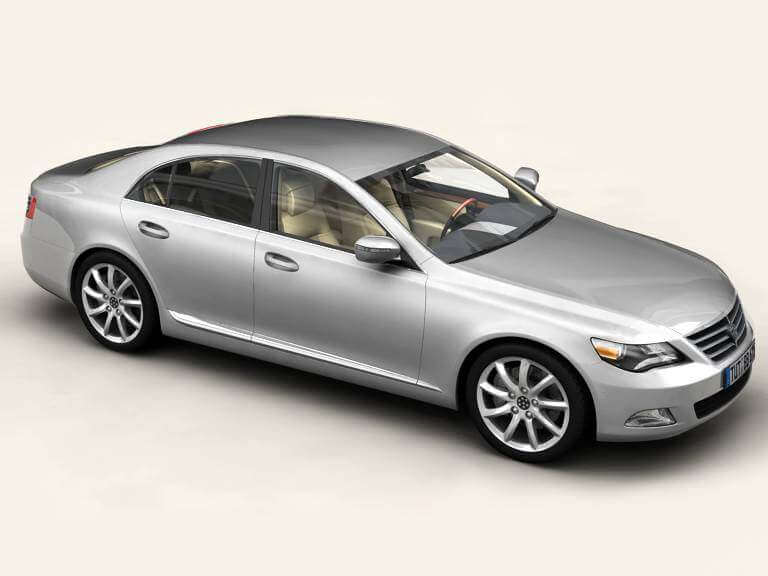 Generic Upper Class Car - 3D Model by Behr Bros