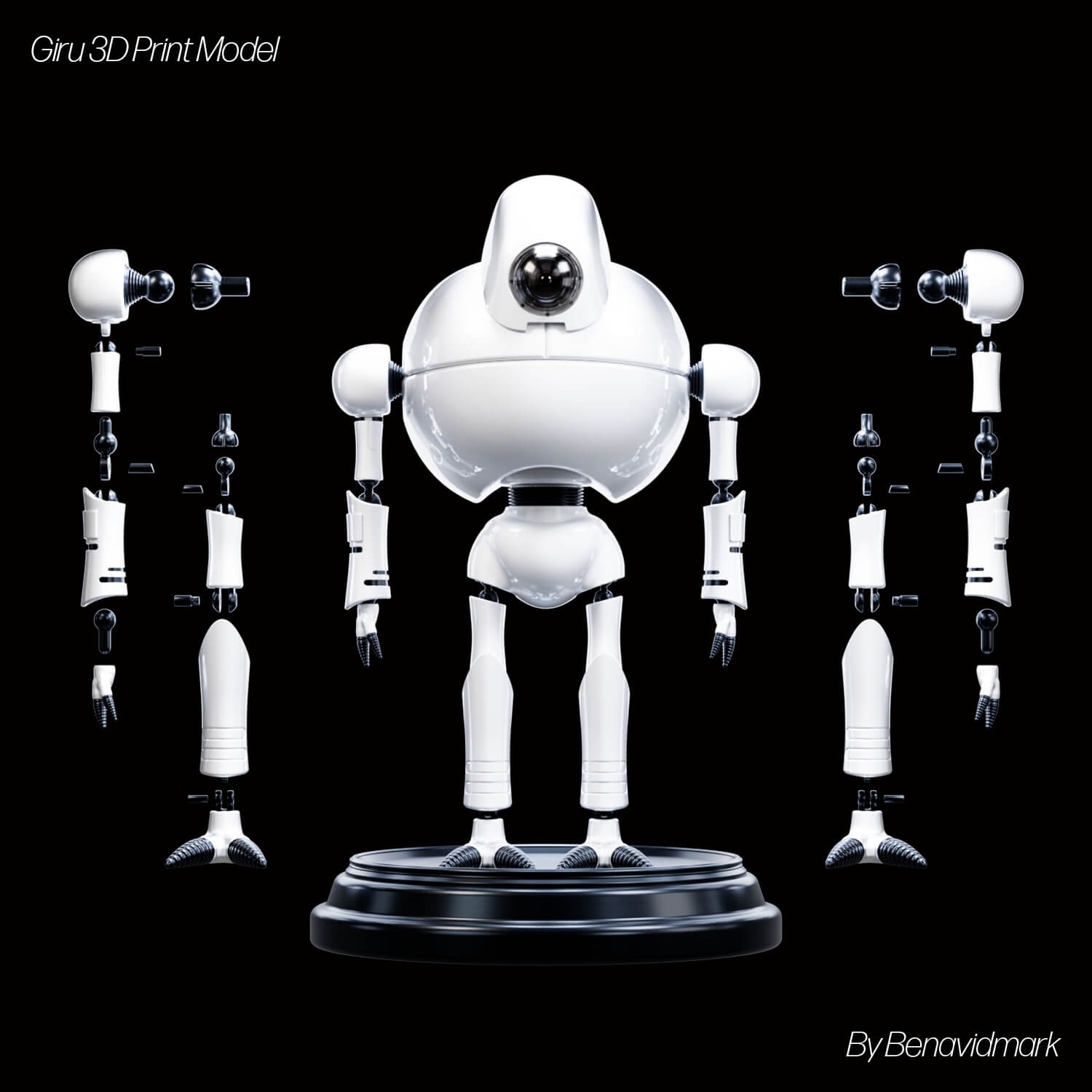 Giru Dragon Ball GT - 3D Model by benavidmark