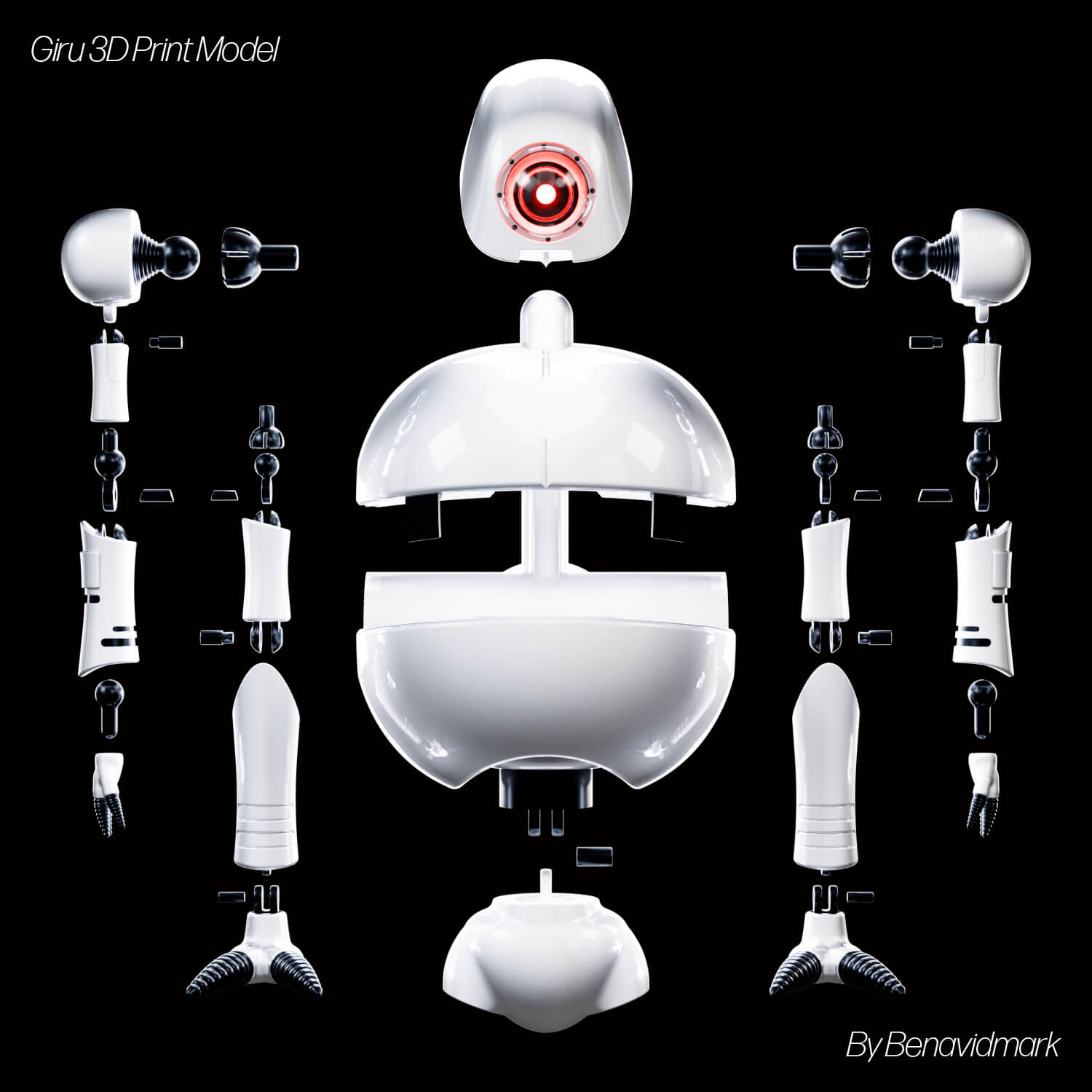 Giru Dragon Ball GT - 3D Model by benavidmark