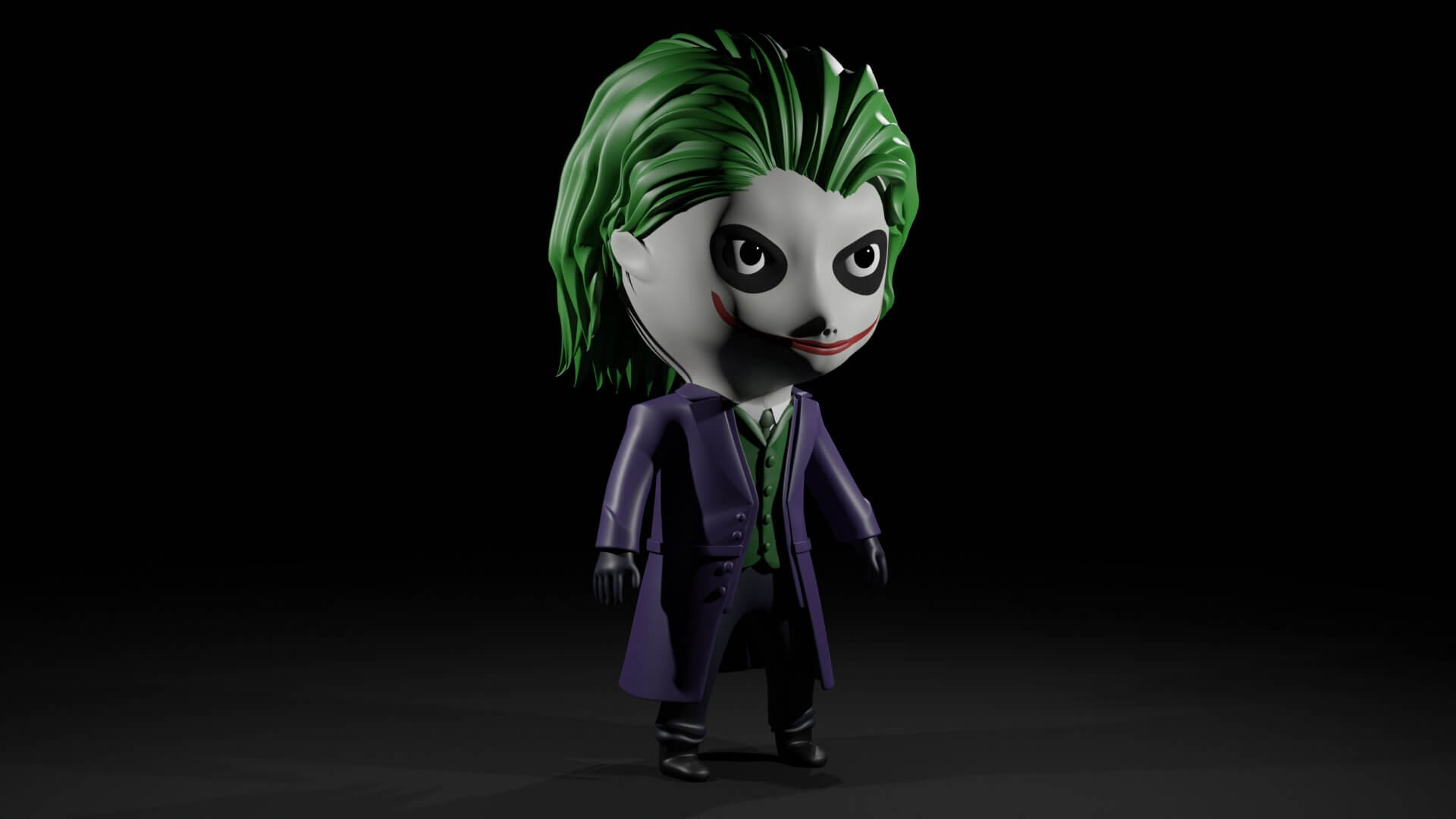 Lil Joker Character - 3D Model by BenevArts